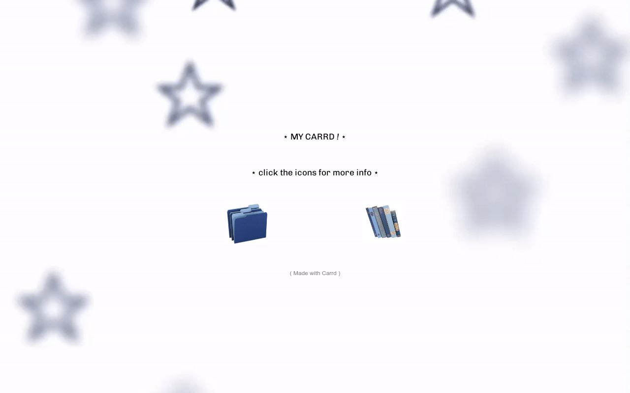 My Cardd ¯\_(ツ)_/¯
